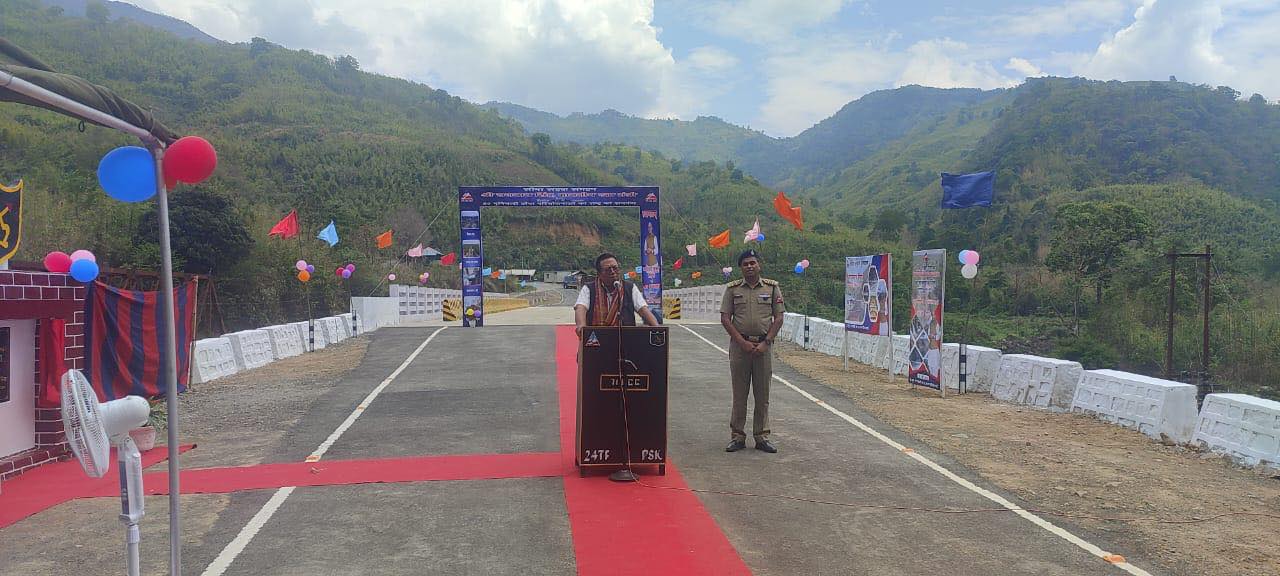 Puhpa M. Laikaw, Hon’ble CEM, MADC ta BRO Tisi Chavah Hleidy (Bridge ...