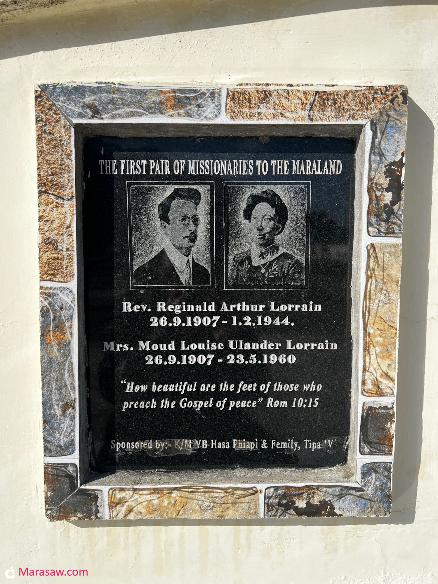 MISSIONARIES TO MARALAND - Marasaw.com